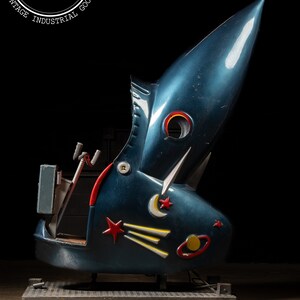 Vintage Coin-op Rocket Ship Kiddie Ride - Etsy