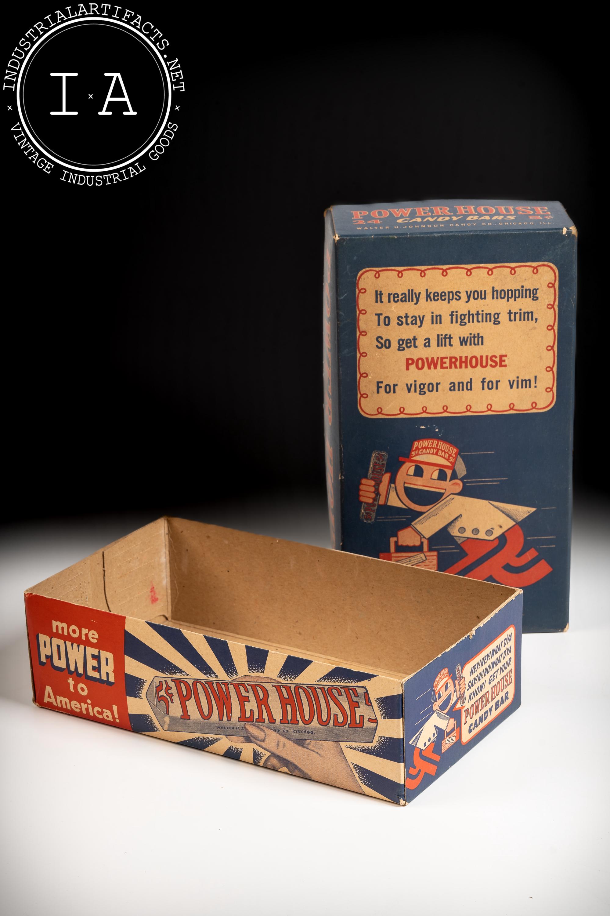 Vintage Power House Candy Bar Point-of-sale Box - Etsy