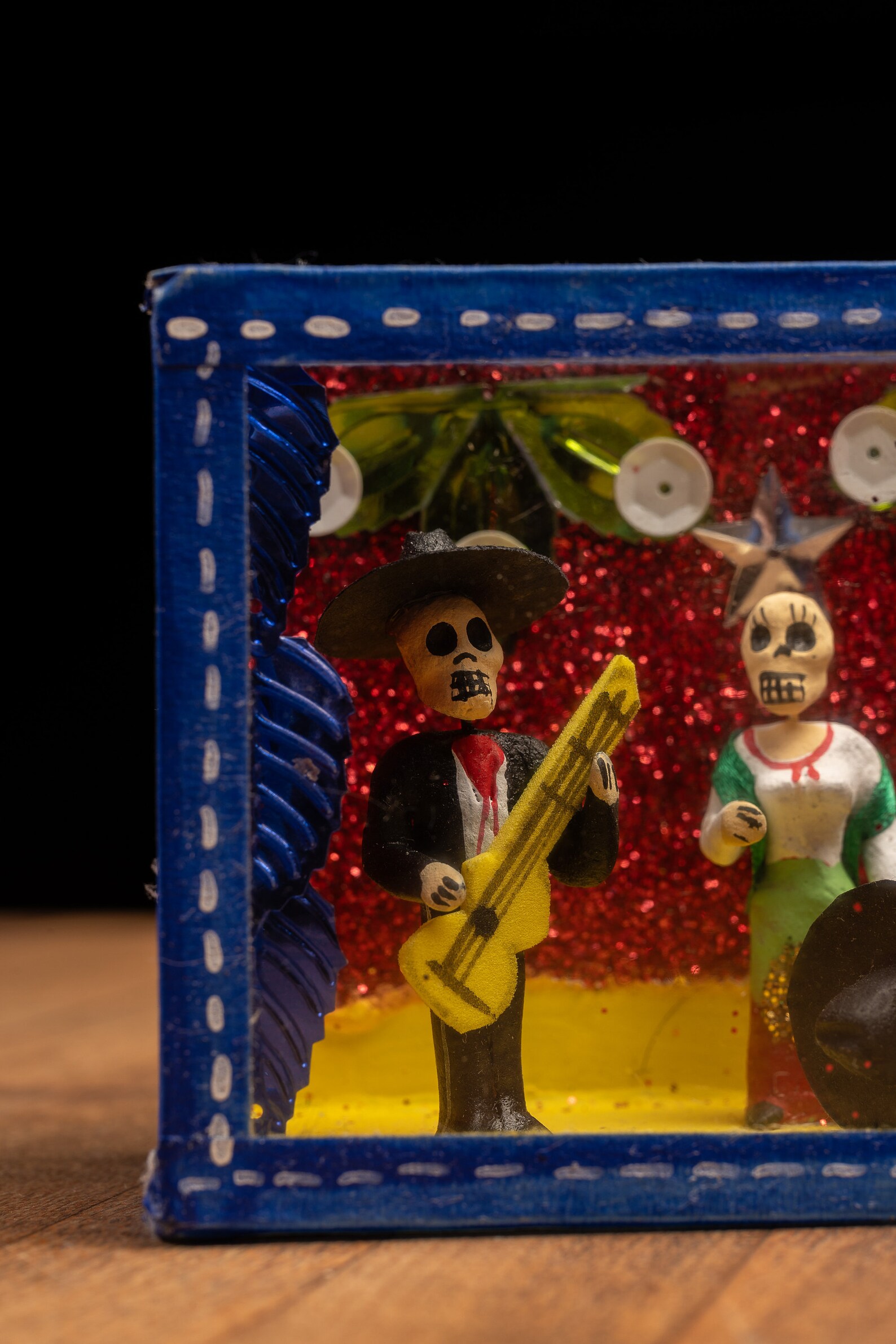 Vintage Miniature Mariachi Scene Diorama - Mexican Folk Art - Etsy