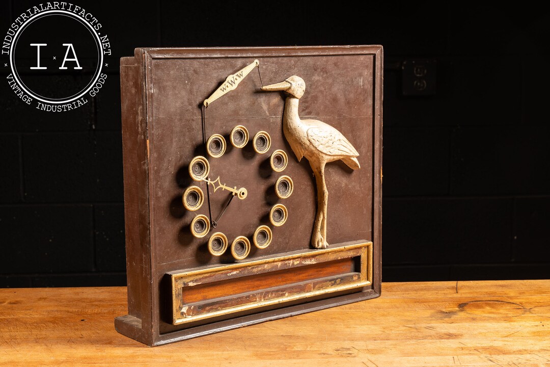 Early 20th Century Automaton Advertising Clock - Etsy