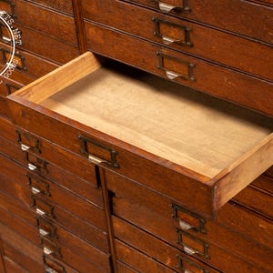 Massive 168-drawer Oak Parts Cabinet - Etsy