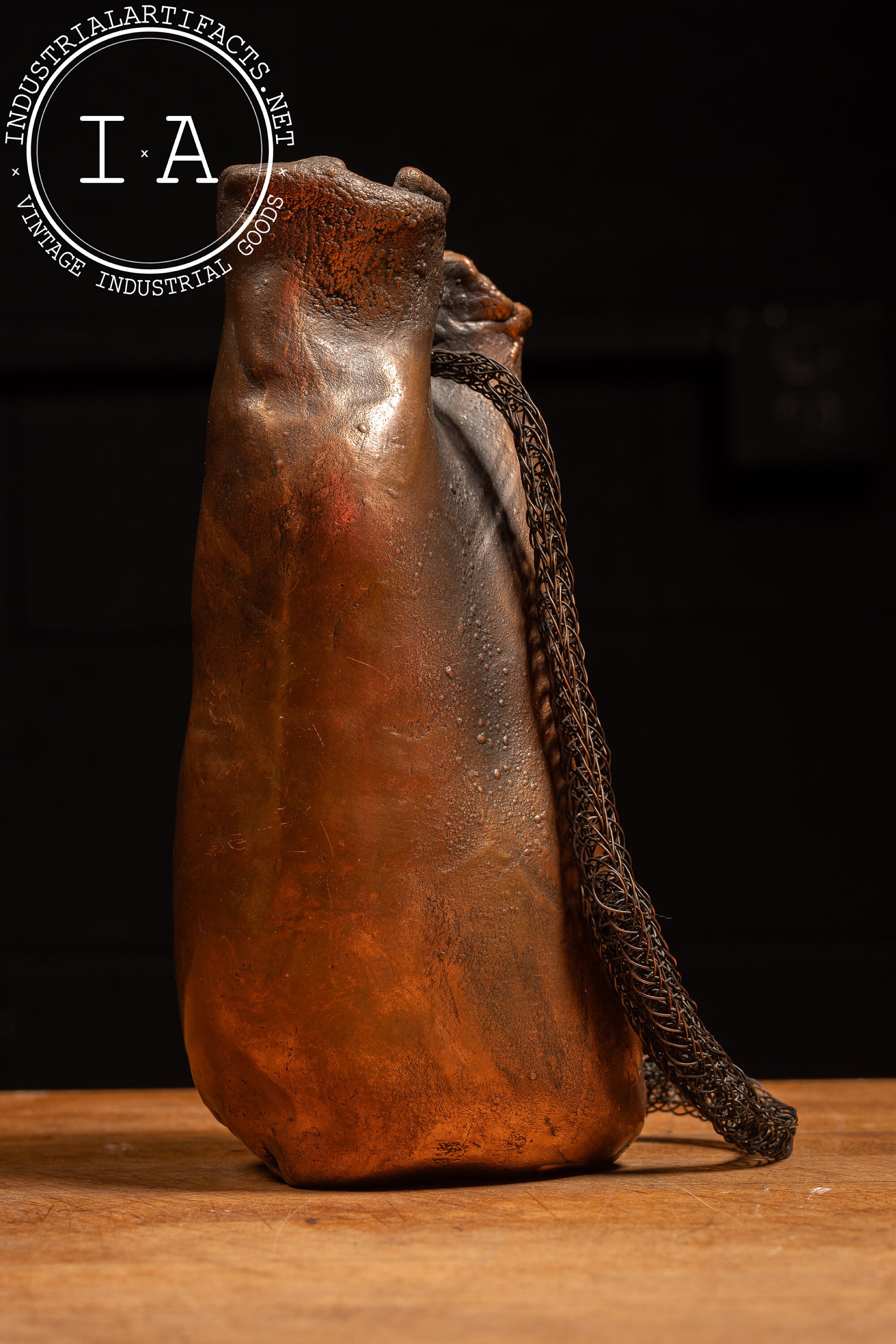 Raised Copper Vessel With Reticulated Repoussé Finish - Etsy