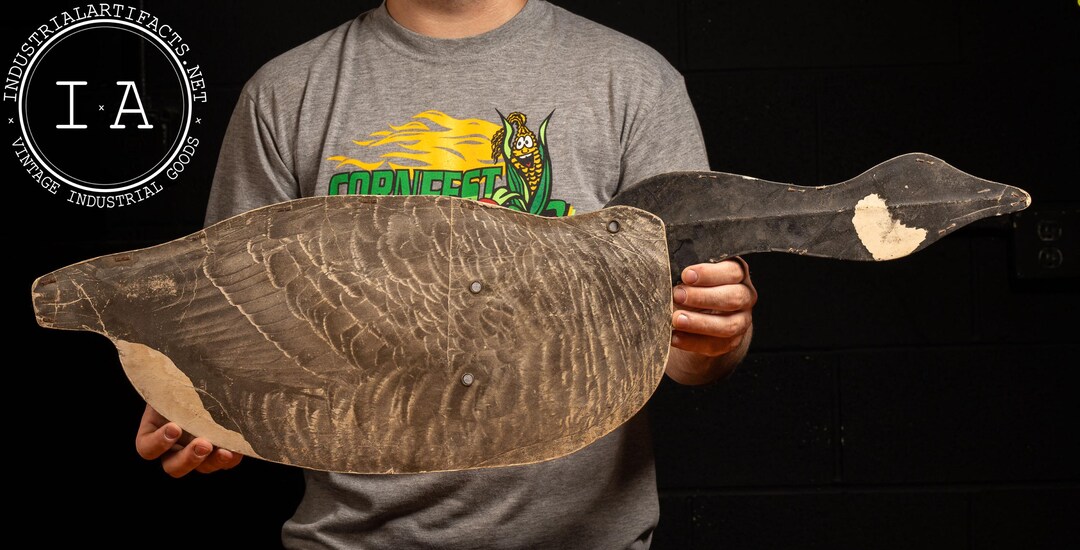 Vintage Cardboard Folding Stake-out Canada Goose Decoy - Etsy