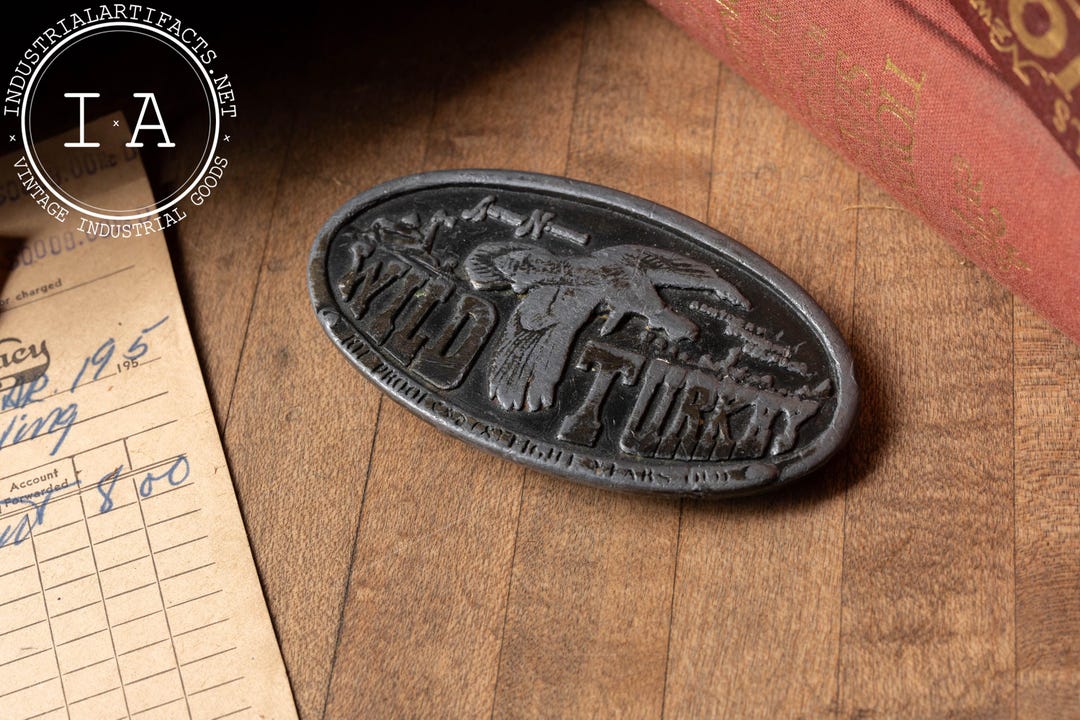 Vintage Wild Turkey Promotional Belt Buckle - Etsy