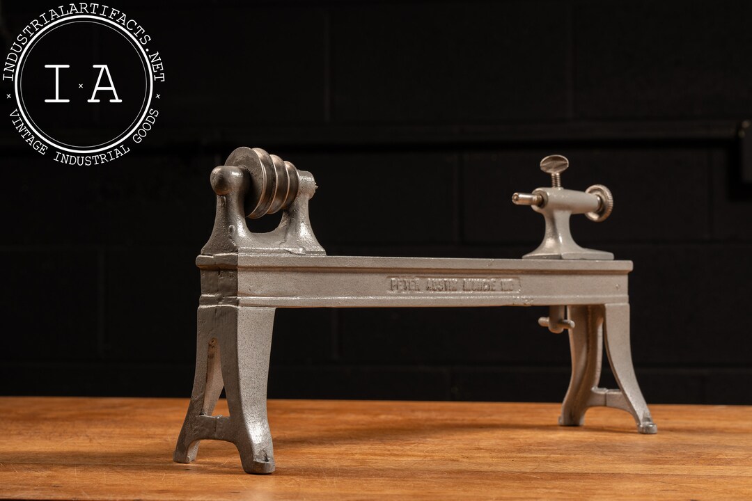 Early 20th Century Peter Austin Bench Lathe - Etsy