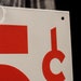 Vintage 15 Cents SSP Sign - Etsy