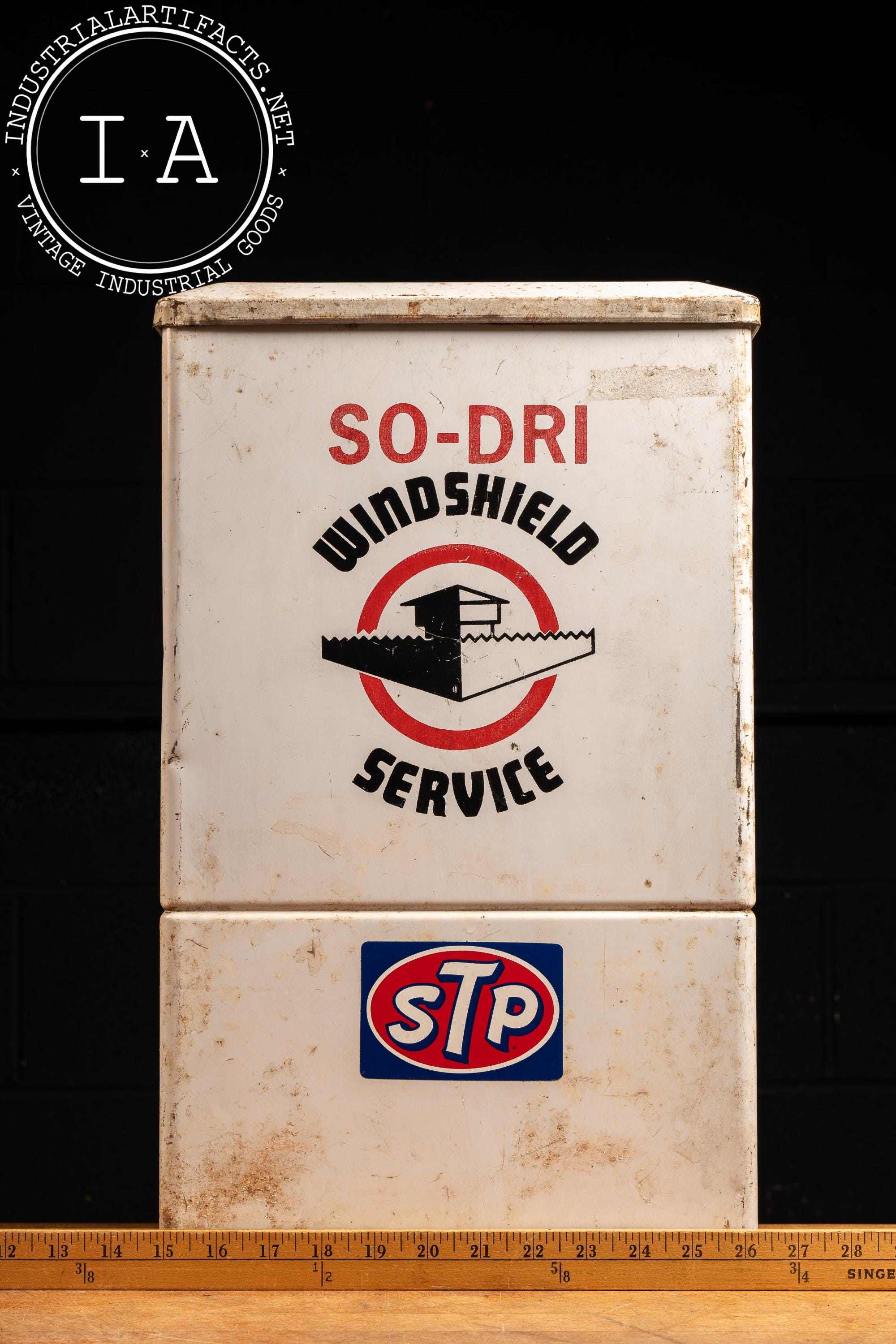 Vintage STP So-dri Windshield Service Box - Etsy