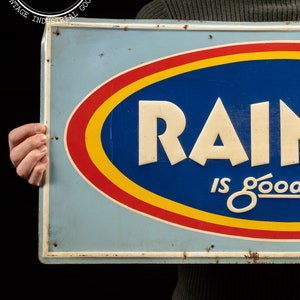 Vintage Rainbo Bread Embossed Tin Advertising Sign - Etsy