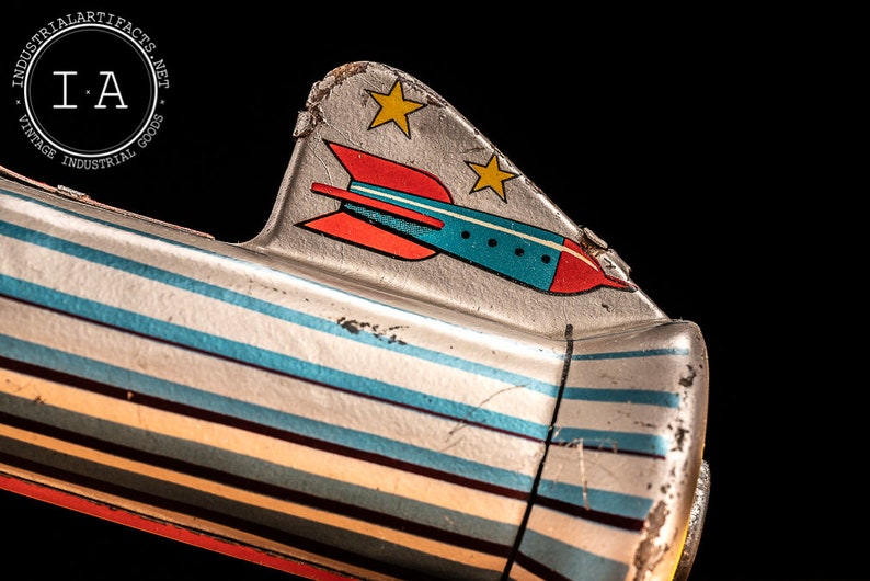 Vintage Japanese mars Gun Tin Toy Gun - Etsy