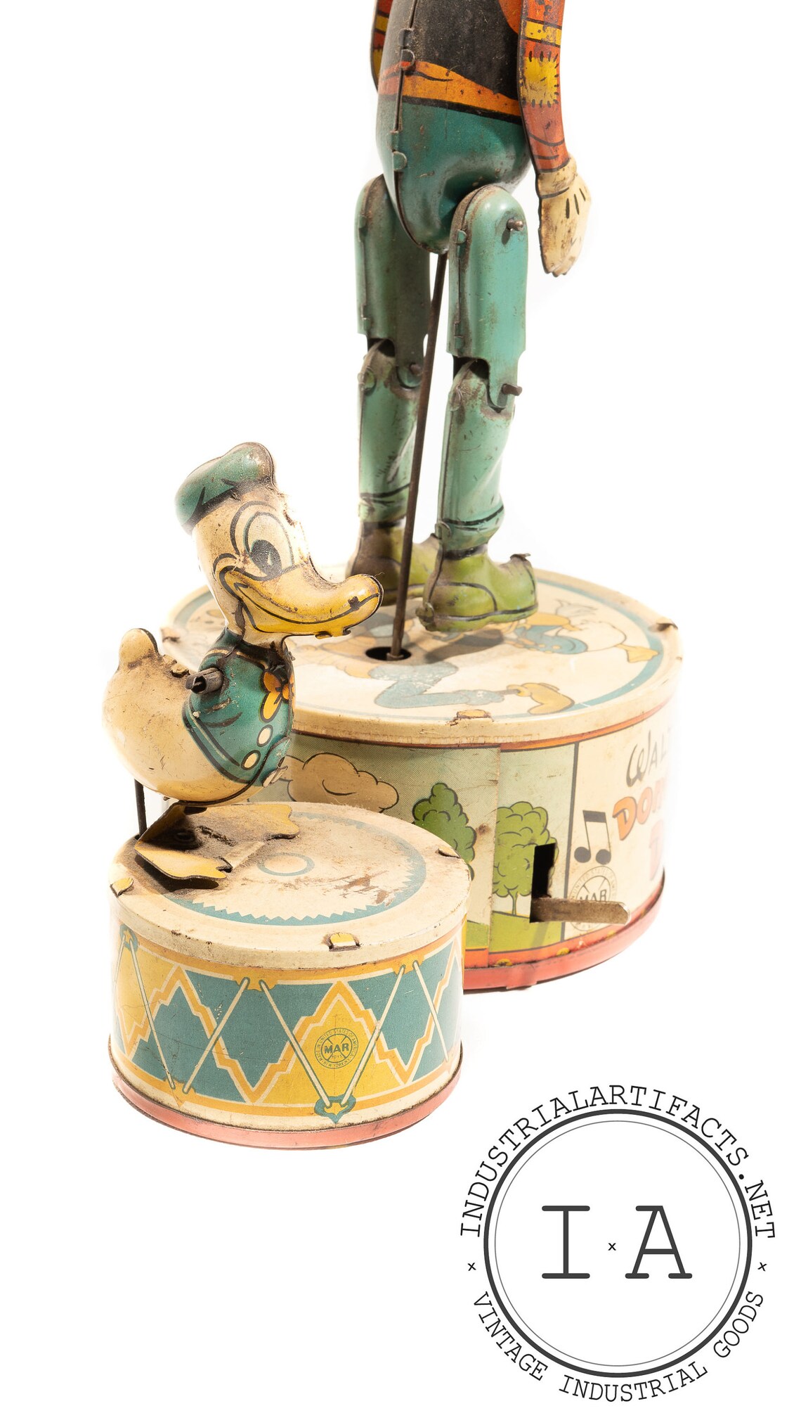 Antique Disney Wind up Donald Duck Goofy Duet - Etsy