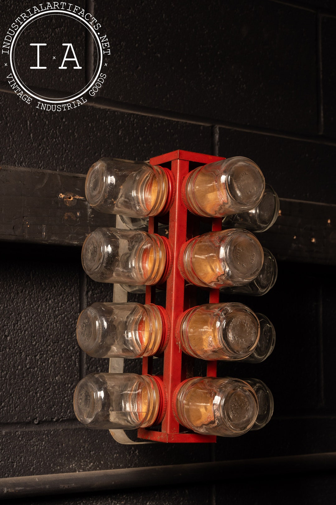 Vintage Rotating 12-jar Rack - Etsy