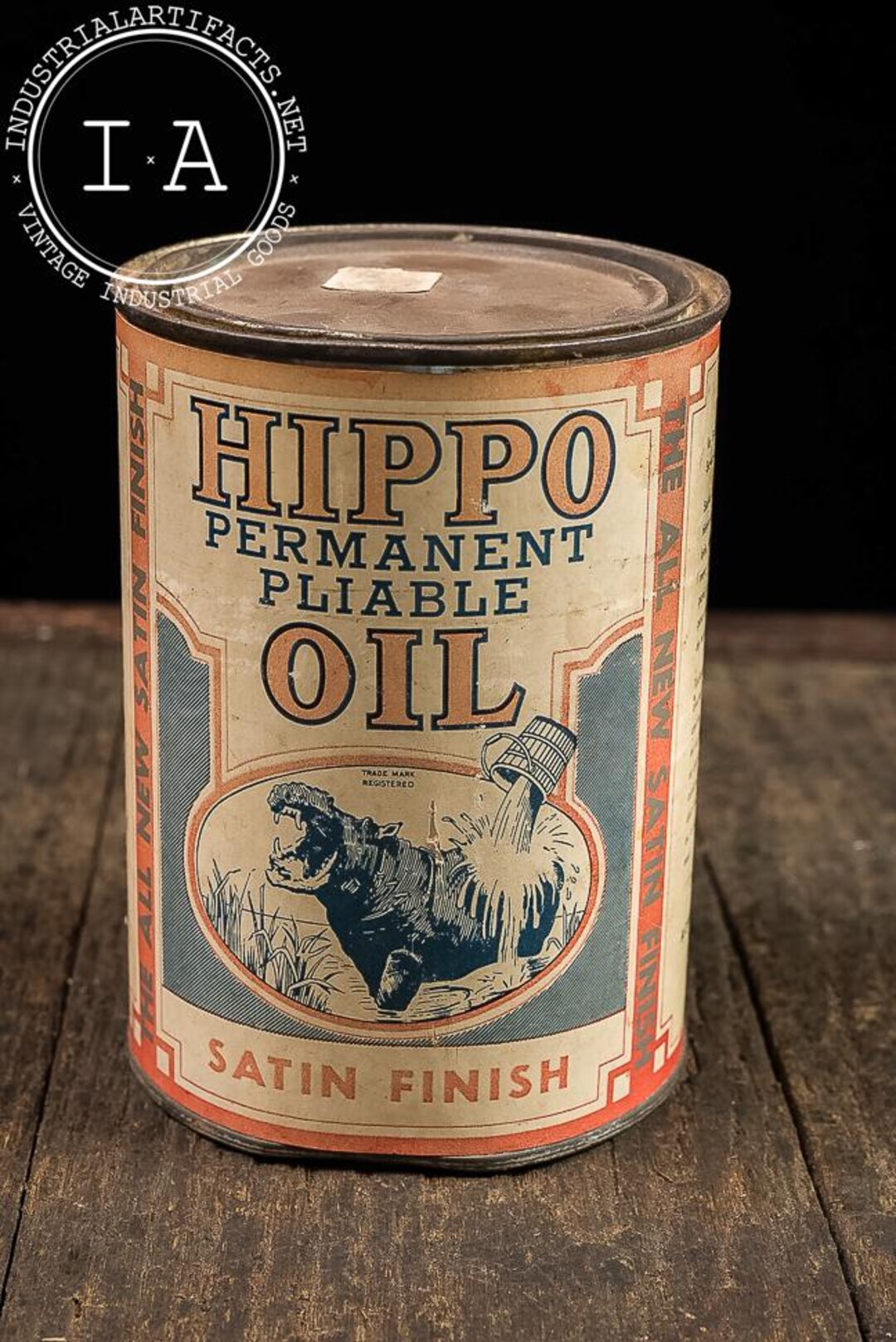 Antique Hippo Permanent Pliable Oil Can - Etsy