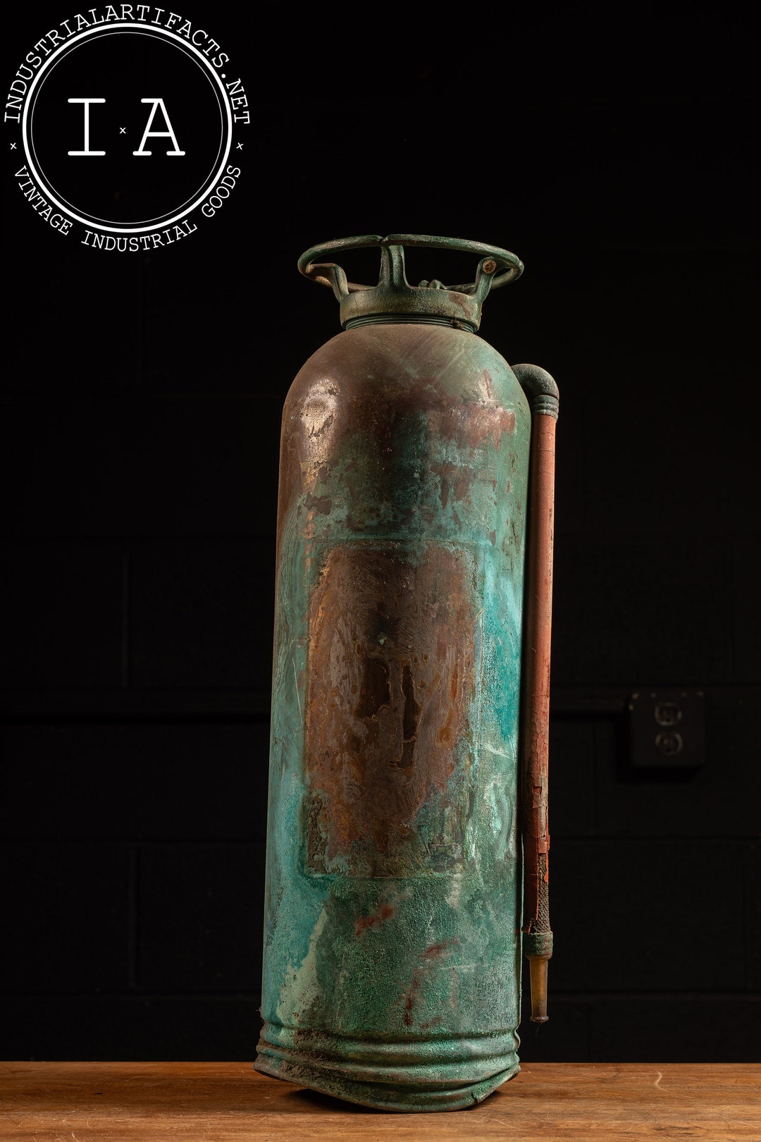 Verdigris Patinated Copper Fire Extinguisher - Etsy