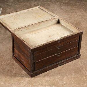 Early Wooden Machinist Box - Etsy