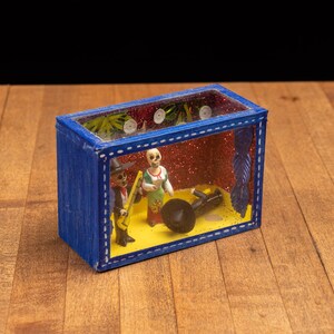 Vintage Miniature Mariachi Scene Diorama - Mexican Folk Art - Etsy