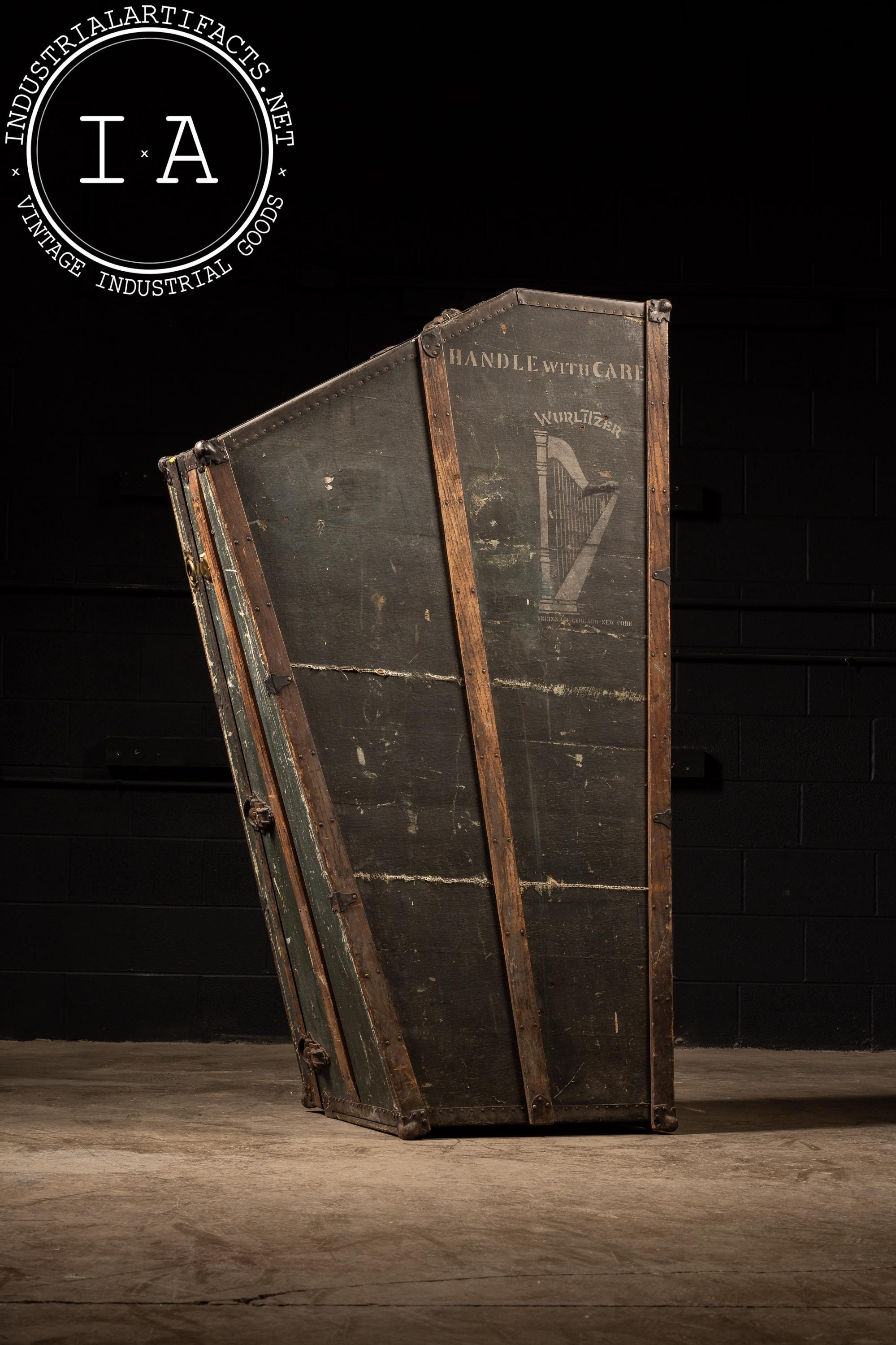 Antique Wurlitzer Pedal Harp Case - Etsy
