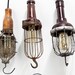 Antique Industrial Chic Hanging Work Lamp - Etsy