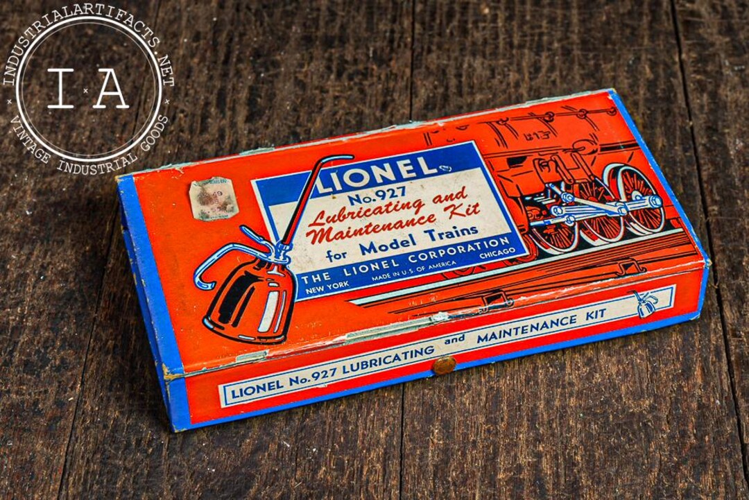 Lionel No. 927 Lubricating and Maintenance Kit for Model Trains - Etsy