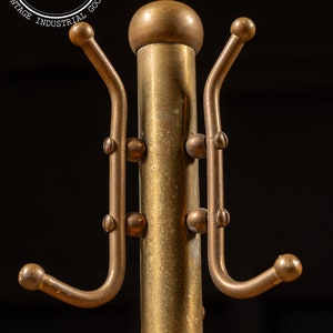 Vintage Salesman Sample Brass Coat Rack - Etsy