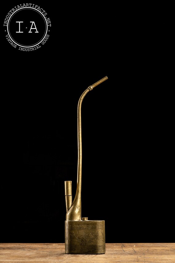 Antique Brass Pipe - Etsy