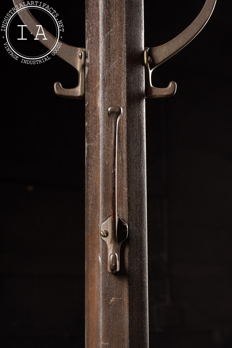 Vintage Mission Style Coat Tree - Etsy