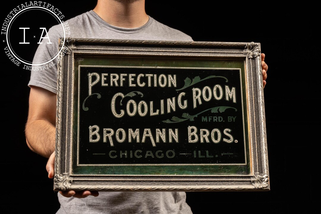 Early 20th Century Bromann Bros. ROG Foil Sign - Etsy