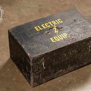 Antique Electrical Equipment Box - Etsy