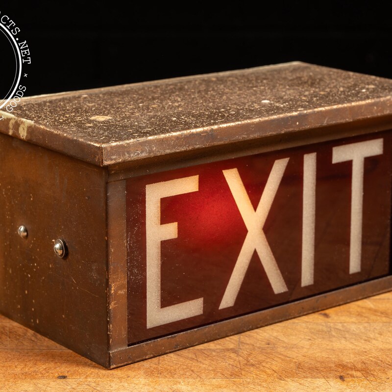 Theatre Exit Sign - Etsy