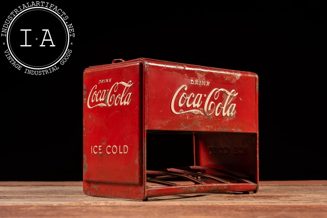Vintage Coca Cola Salesman Sample Cooler - Etsy