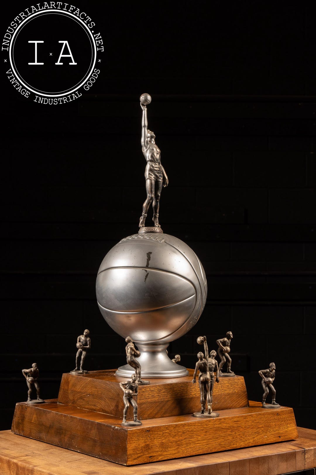 Vintage Basketball Championship Trophy - Etsy