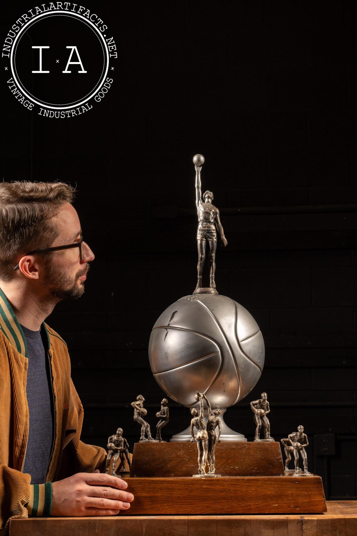 Vintage Basketball Championship Trophy - Etsy