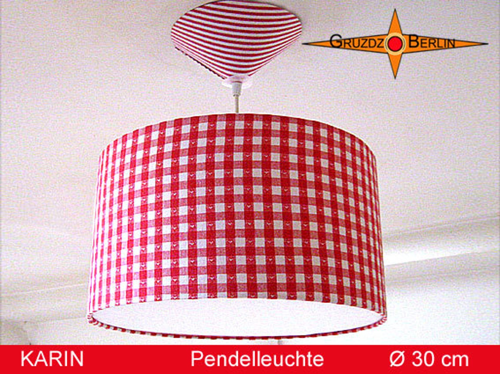 Checkered Pendant Lamp KARIN Ø30 Cm Diffuser Lamp Retrodesign - Etsy