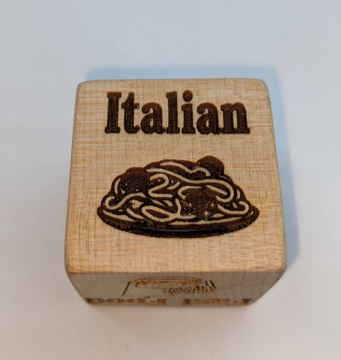 1.5 Custom Wood Decision Die Dinner/food Decision Dice. Trouble ...