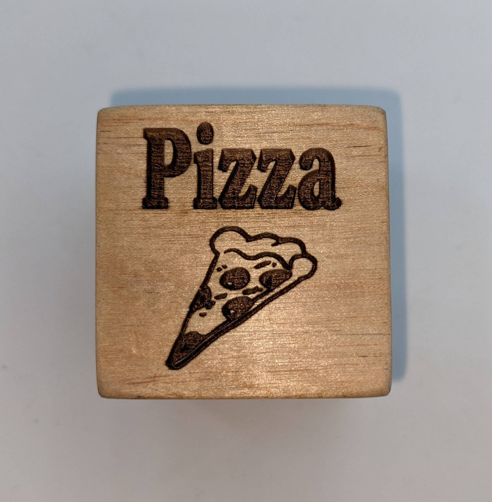 1.5 Custom Wood Decision Die Dinner/food Decision Dice. Trouble ...