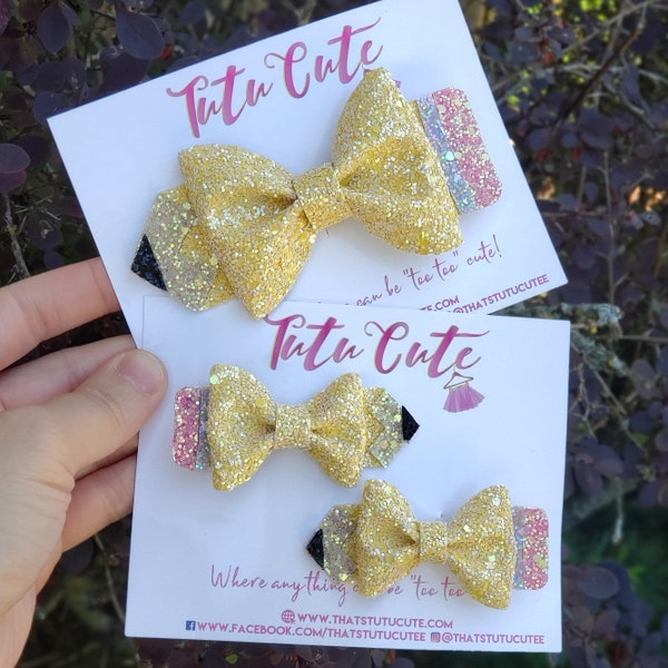 Pencil Bow - Etsy