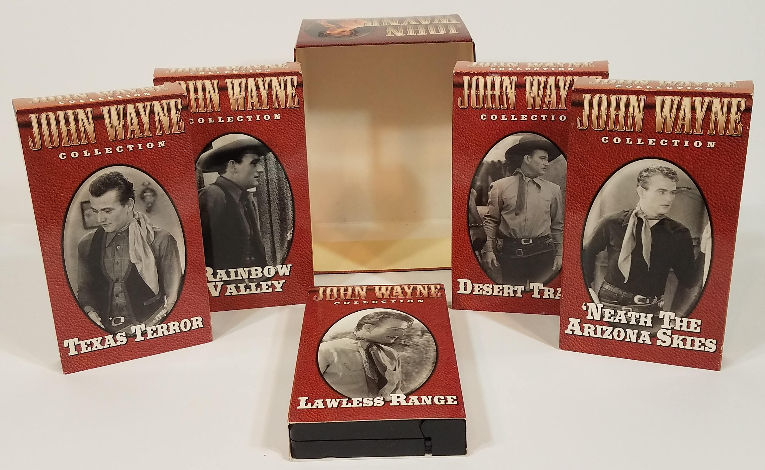 John Wayne Collection 5-video VHS Boxed Set - Etsy