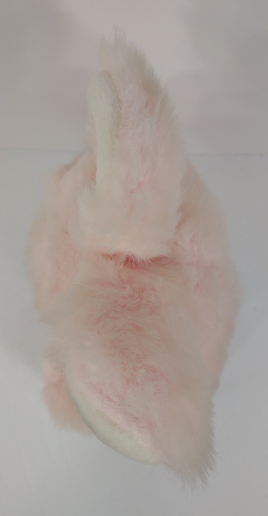 VTG 1986 From the World of Smile Pink White Bunny Rabbit Plush Stuffed ...
