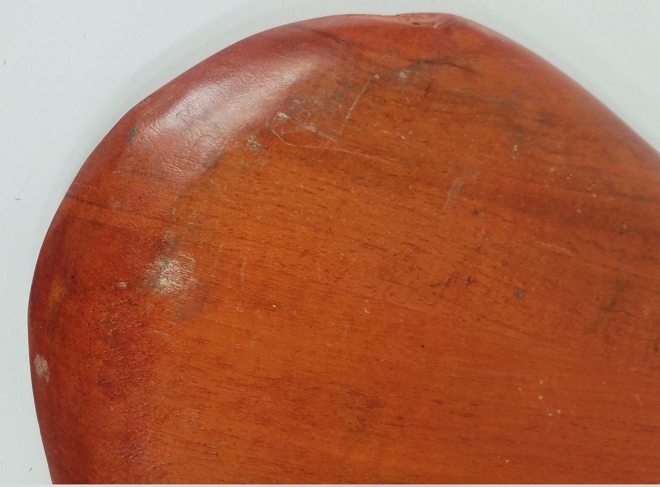 Imapro Hand Carved Wooden Pear Shaped Plate Tray Platter | Etsy