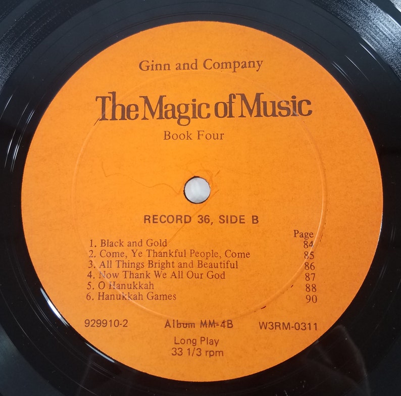 The Magic of Music Book 4 Double Vinyl LP Record Set Ginn & - Etsy