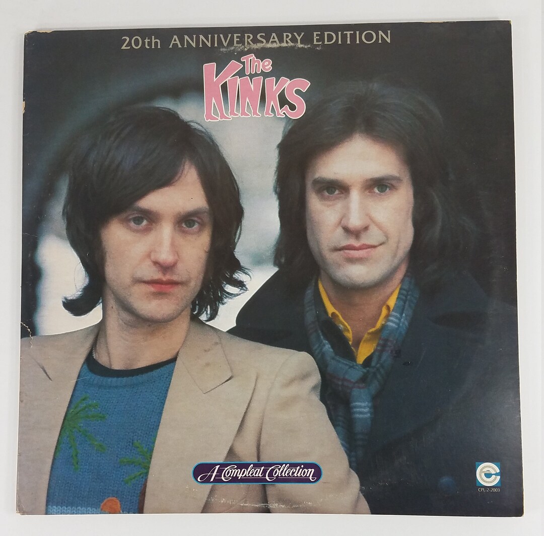 The Kinks 20th Anniversary Edition Gatefold Double LP Vinyl Record 1984 ...