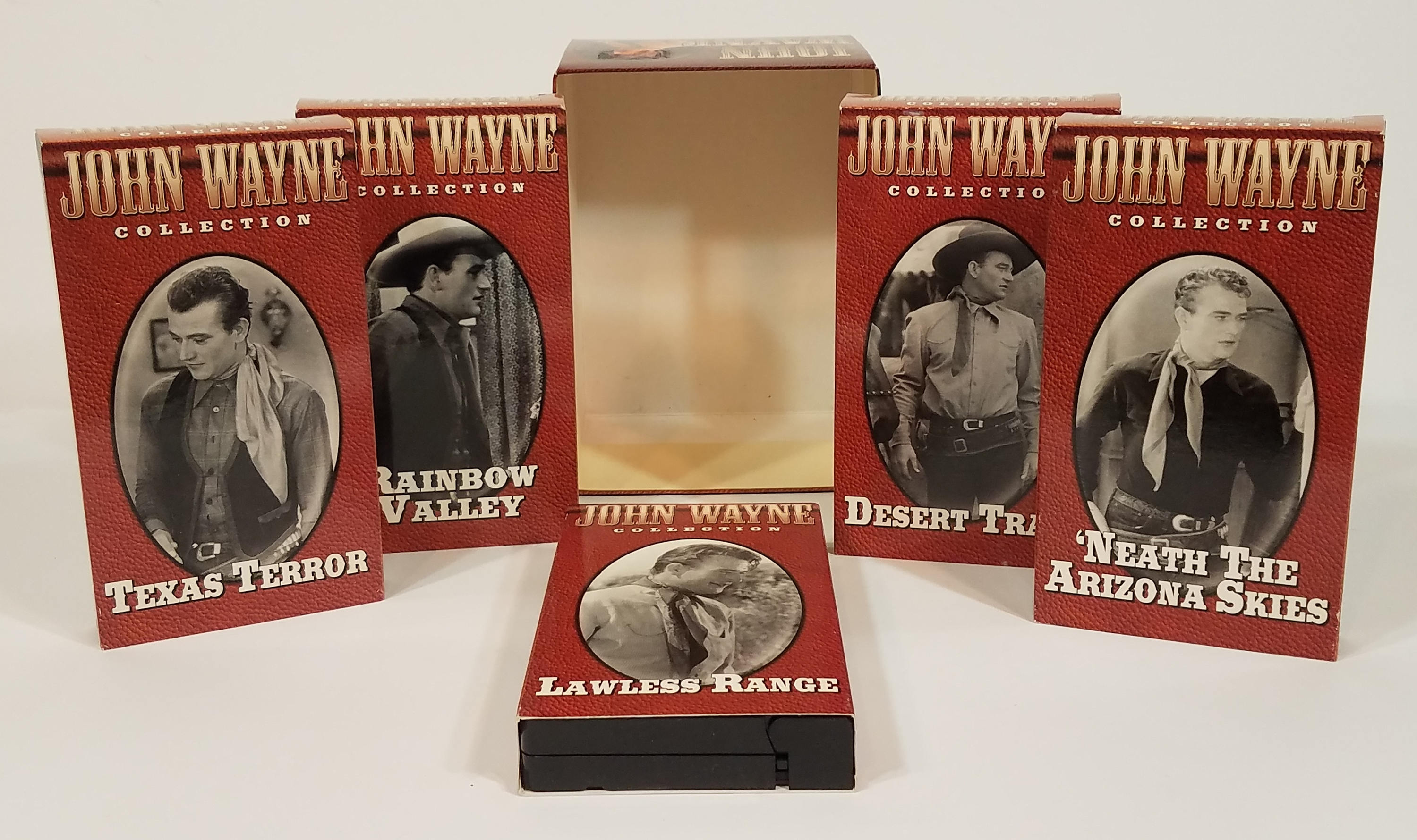 John Wayne Collection 5-video VHS Boxed Set - Etsy
