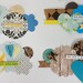 NEW Set of 8 Handmade 3D Scrapbook Embellishments Lot F - Etsy