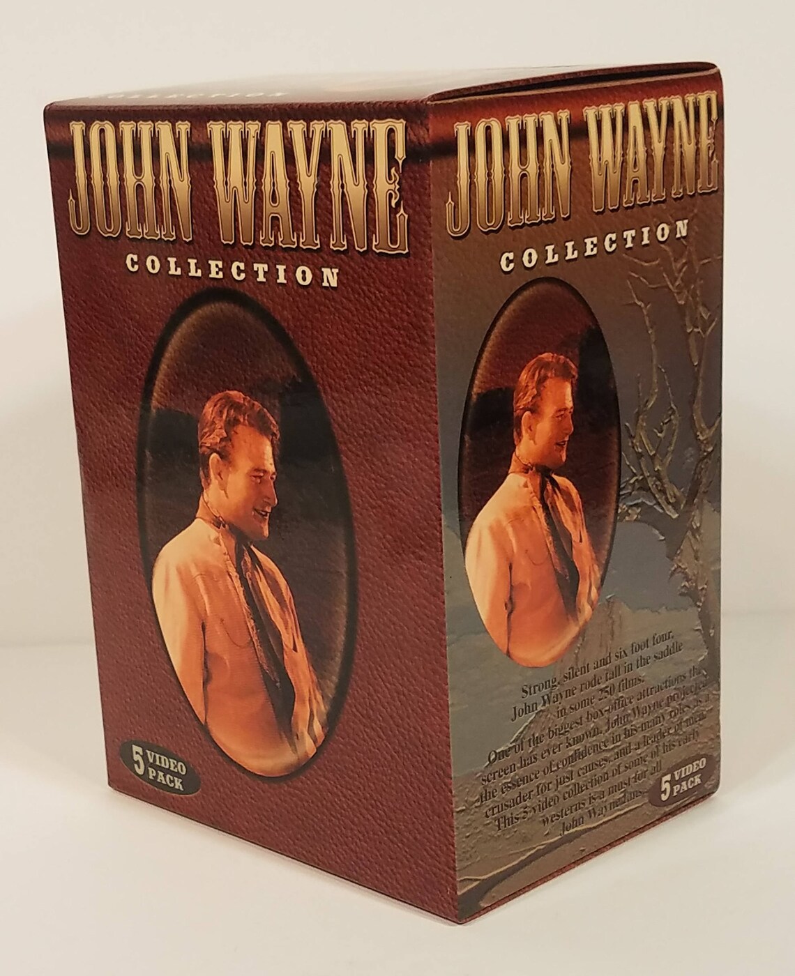 John Wayne Collection 5-video VHS Boxed Set - Etsy