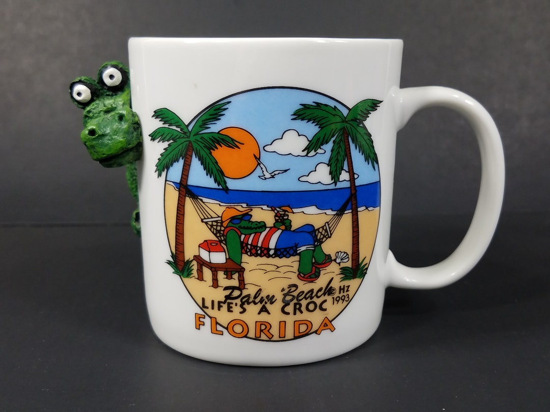 Palm Beach Florida 3D Crocodile Alligator Life's a Croc Collectible ...