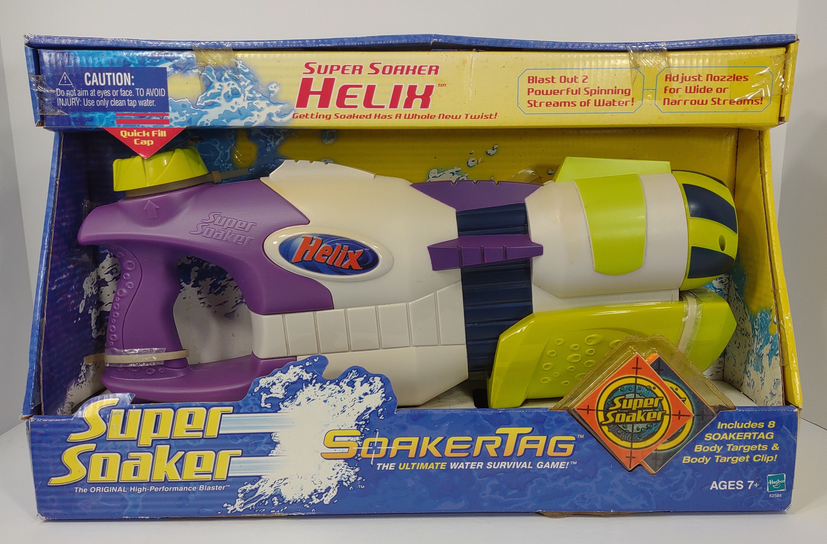 NIP Vintage Super Soaker Helix 34 Oz. Water Gun Squirt Gun Toy With ...