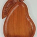 Imapro Hand Carved Wooden Pear Shaped Plate Tray Platter - Etsy