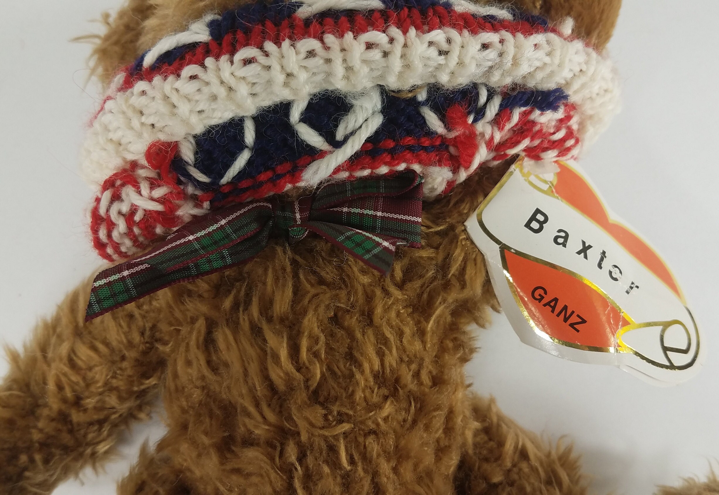 NWT Vintage Ganz 9 in Baxter Bear W/ Cottage Collectibles - Etsy