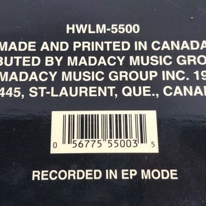 Hollywood Legends the Leading Men 10 VHS Box Set Madacy Music Group ...