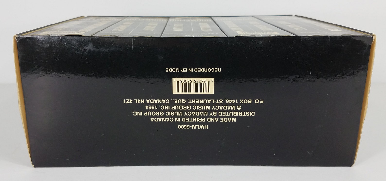 Hollywood Legends the Leading Men 10 VHS Box Set Madacy Music Group ...