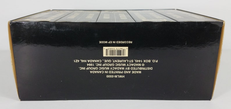 Hollywood Legends the Leading Men 10 VHS Box Set Madacy Music Group ...